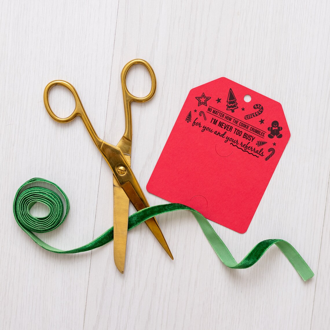 No Matter How the Cookie Crumbles Gift Tags Christmas Pop by - Etsy