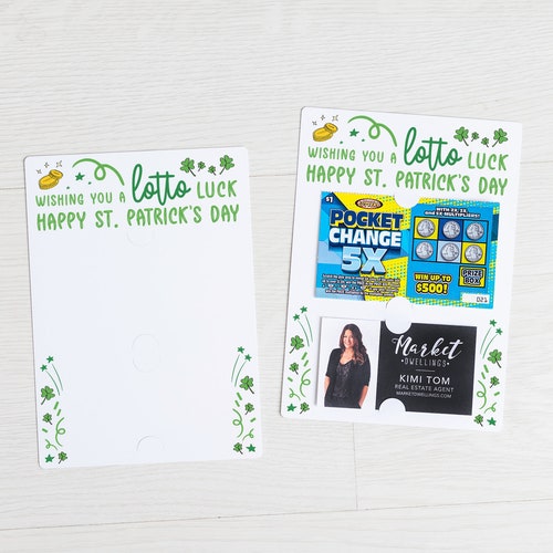 Set of Wishing You A Lotto Luck This St. Patrick's Day - Etsy