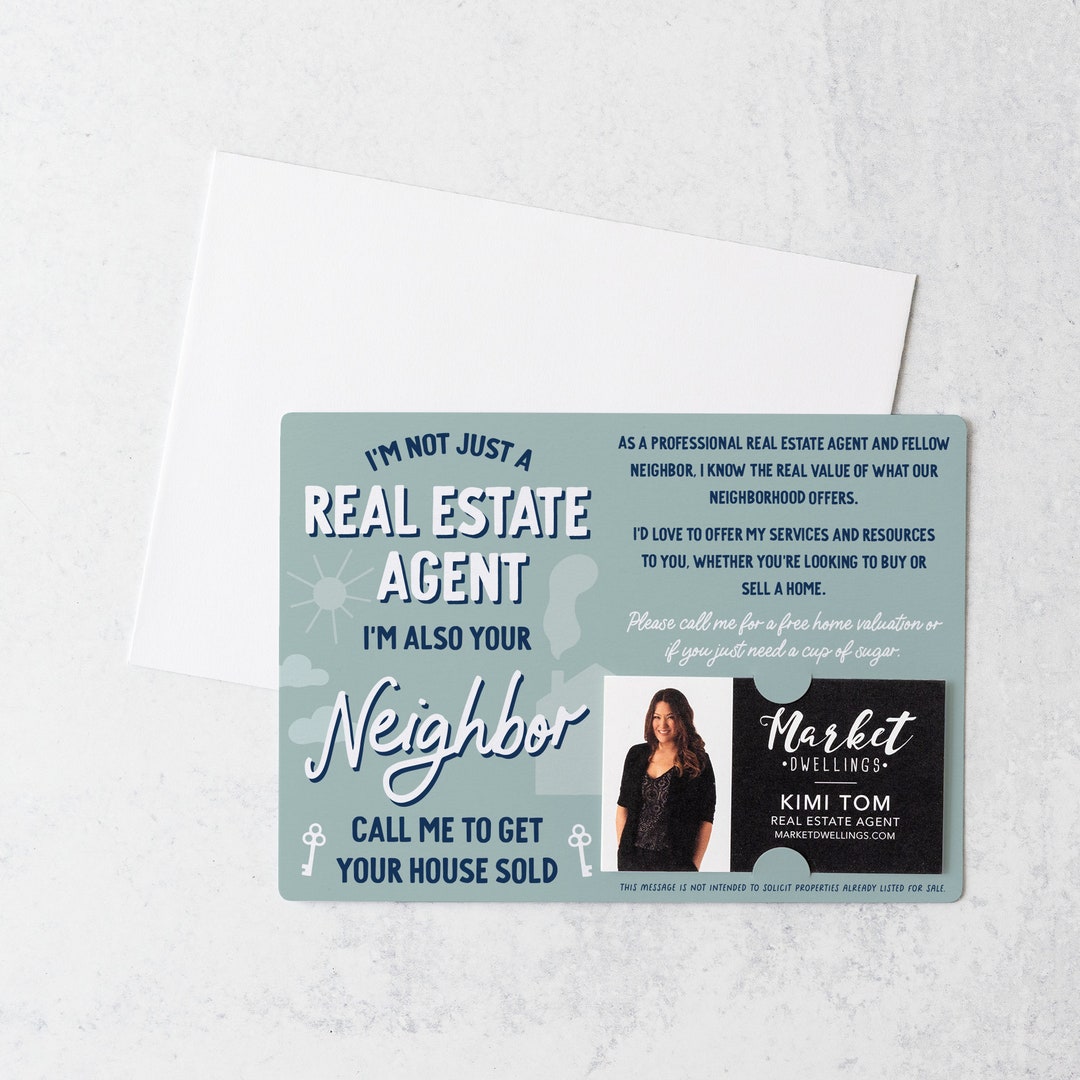 Set of I'm Not Just A Real Estate Agent, I'm Also Your Neighbor Mailers ...