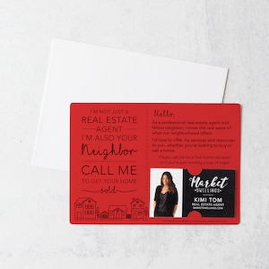 Set of I'm Not Just a Real Estate Agent, I'm Also Your Neighbor Mailer ...