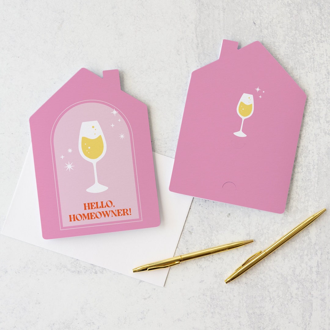 Set of Hello, Homeowner Greeting Cards Envelopes Included Mortgage Real ...