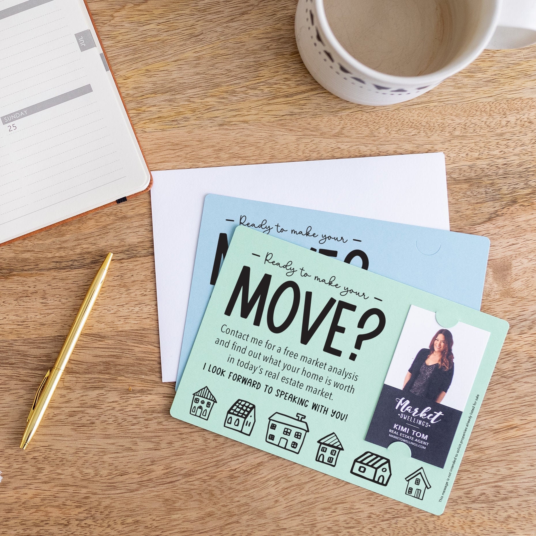 Vertical SET of Ready to Make Your Move Mailer W/envelopes - Etsy