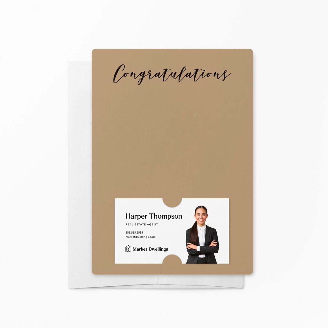 SET of Congratulations Stationary Notecards W Envelopes | Business Card ...