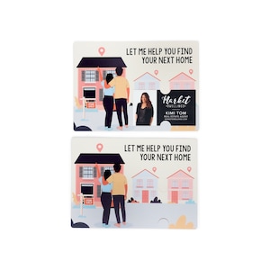 SET of Let Me Help You Find Your Next Home Mailer With Envelope Real ...