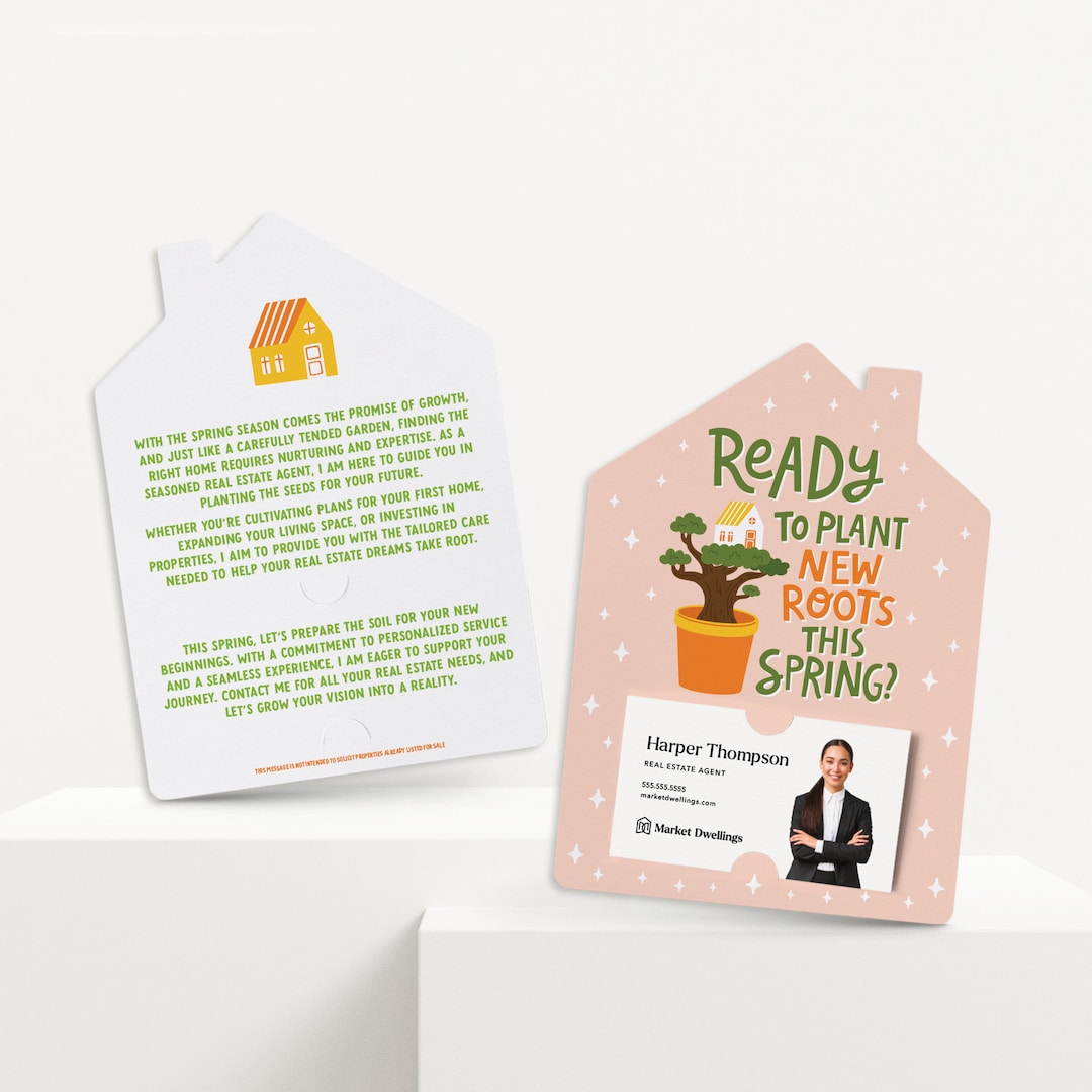 Set of Ready to Plant Your Roots This Spring Mailers Envelopes Included ...