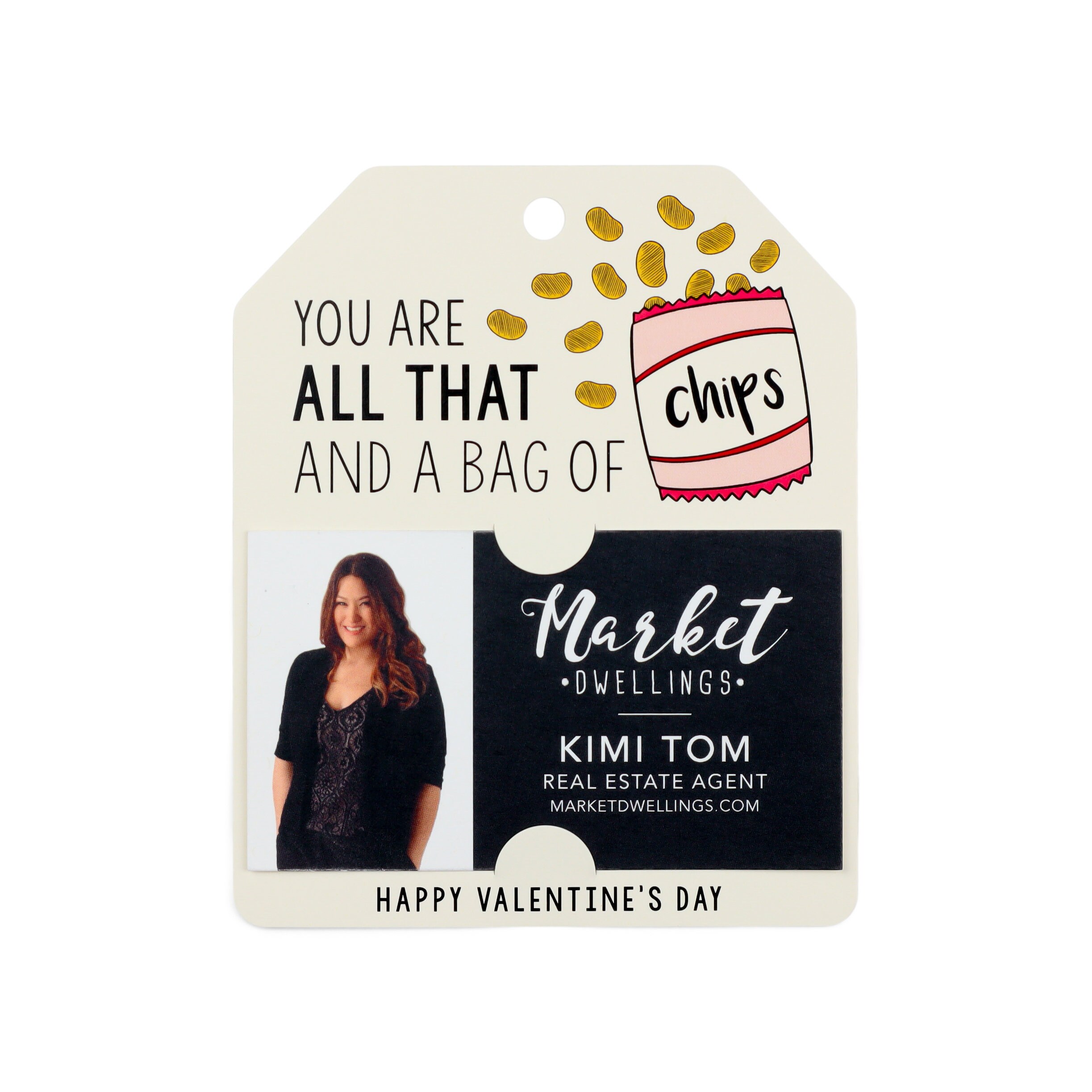 You Are All That and A Bag of Chips Gift Tag Valentine's | Etsy