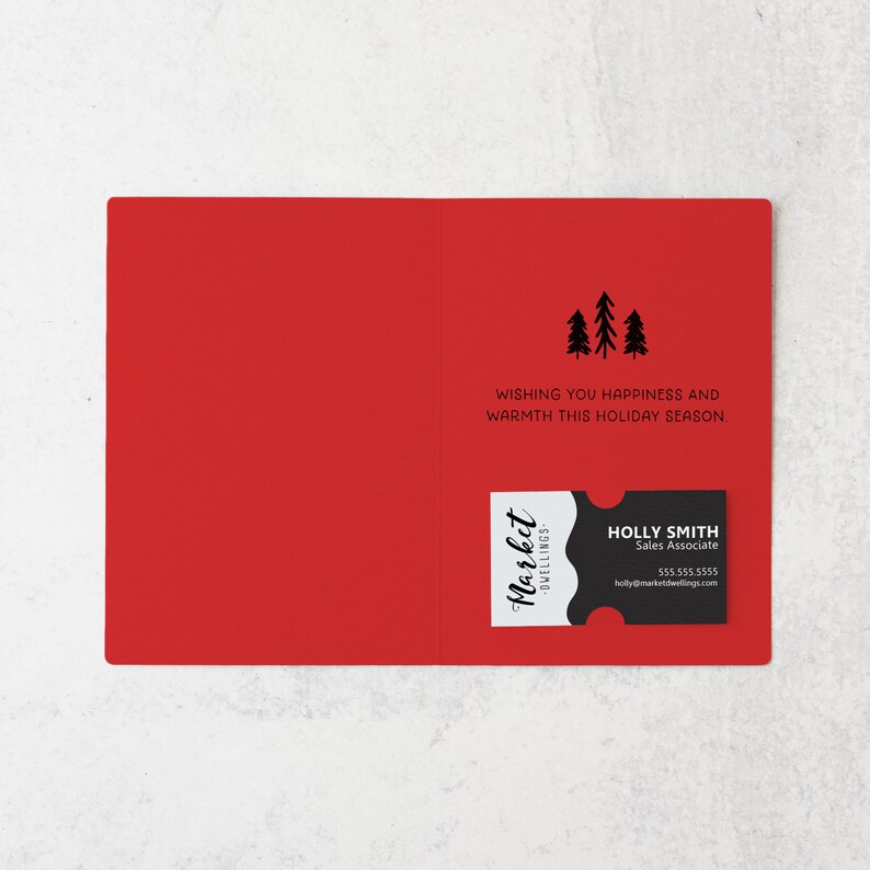 Set of Christmas Carol Greeting Cards Christmas Insurance - Etsy
