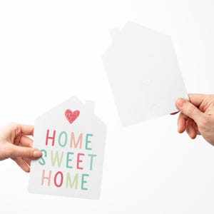 SET of Home Sweet Home Greeting Cards W/envelopes | Home Closing Gift ...