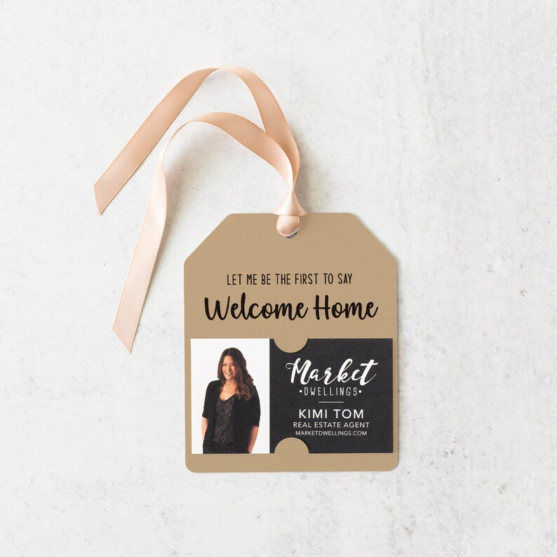 Welcome Home Gift Tag Real Estate Agent Mortgage Gifts - Etsy