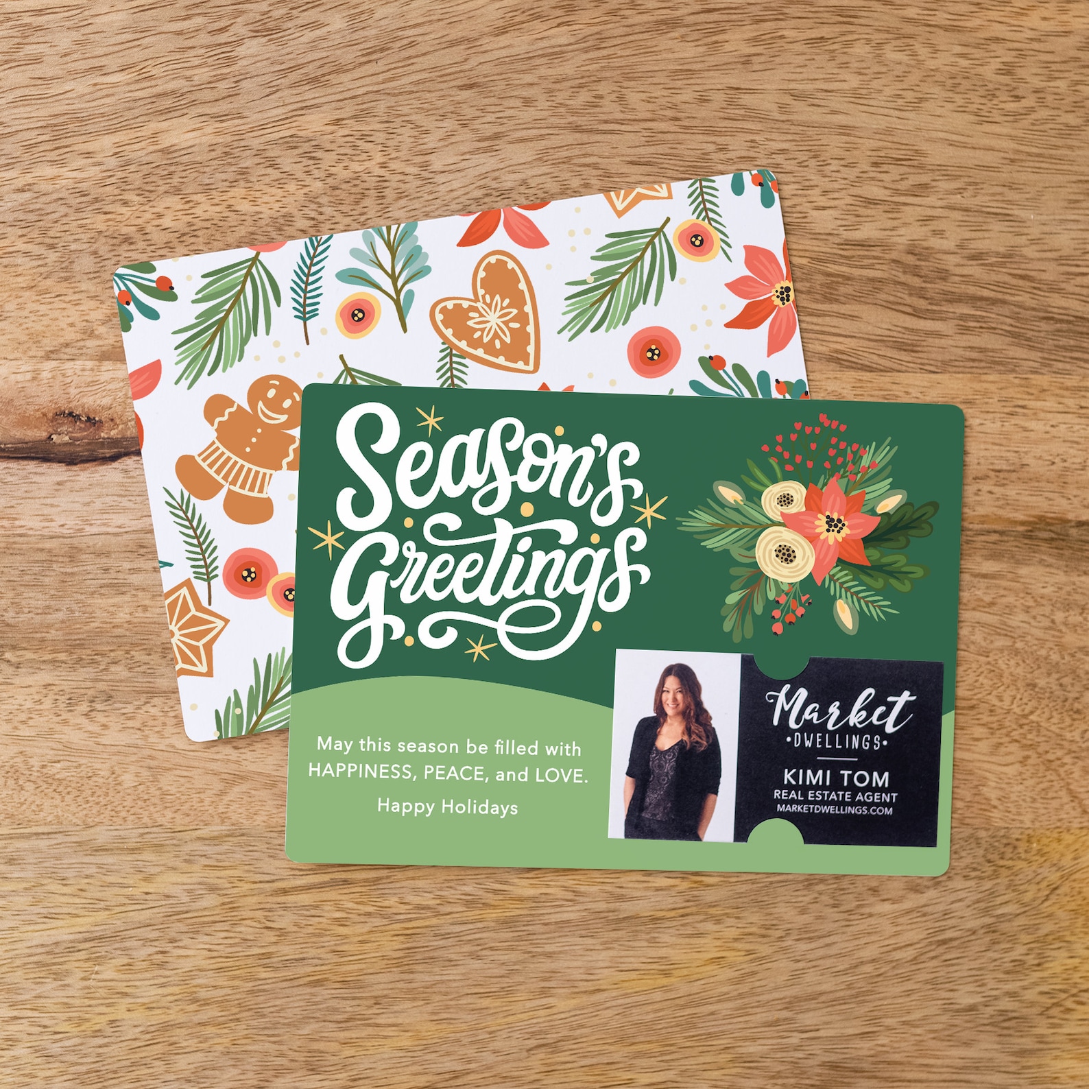 SET of Season's Greetings Mailers W/ Envelopes Insert - Etsy