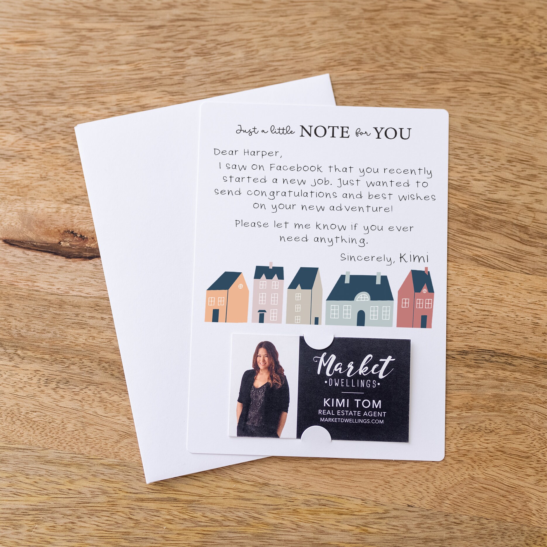 SET of Just a Little Note for You Notecards W/ Envelopes - Etsy