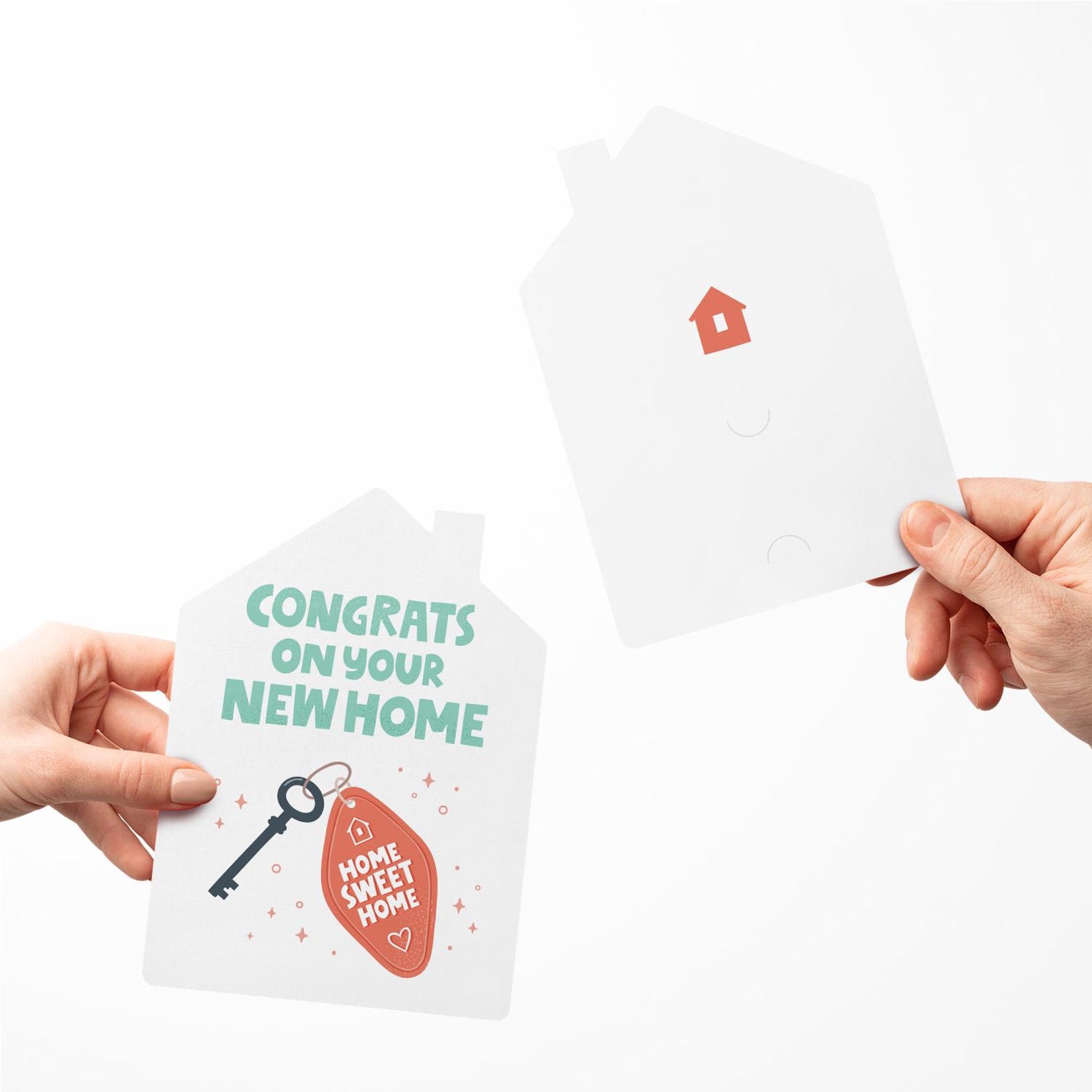 Congrats on Your New Home Greeting Cards W/envelopes | Real Estate ...