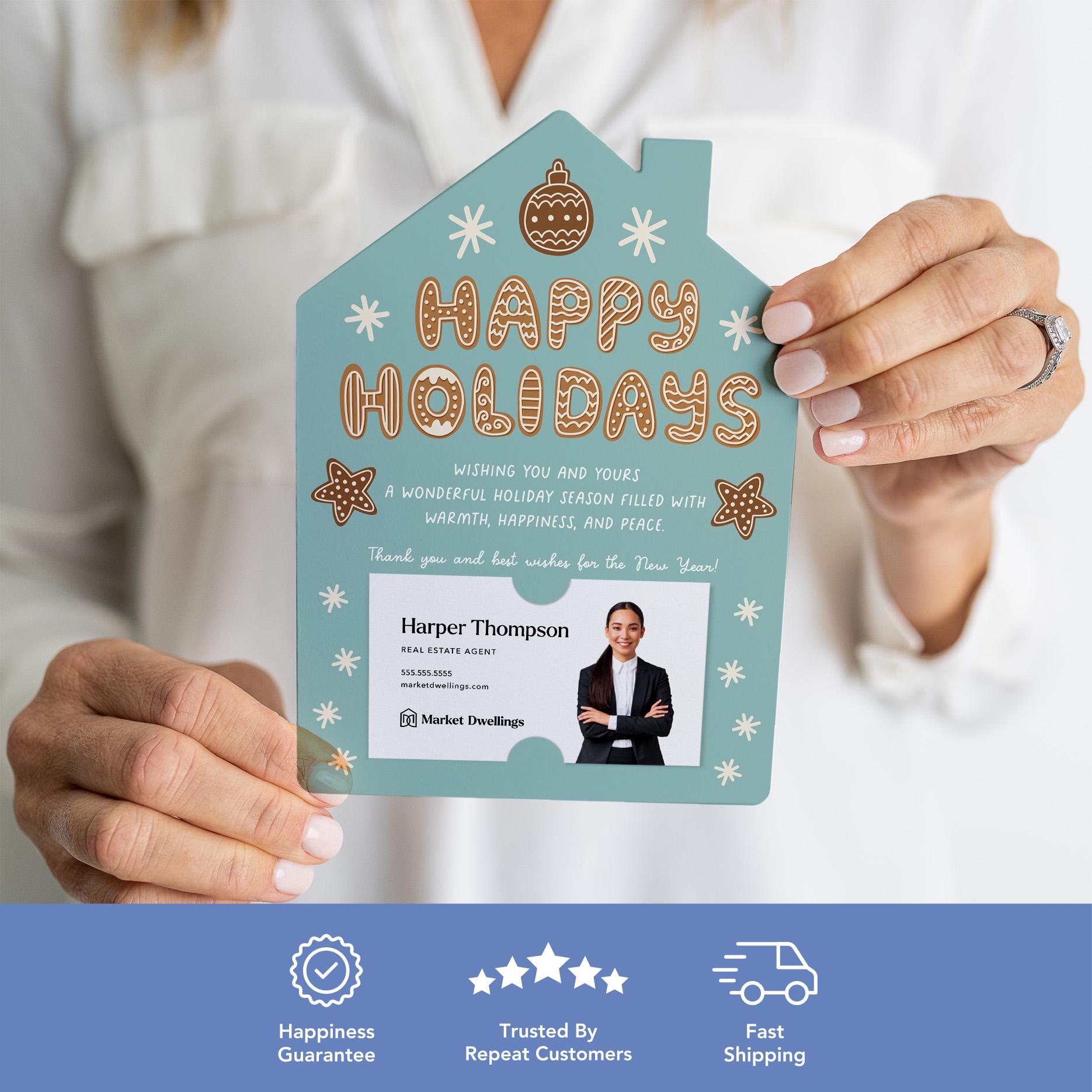 Set of Happy Holidays Mailers | Envelopes Included | Christmas ...