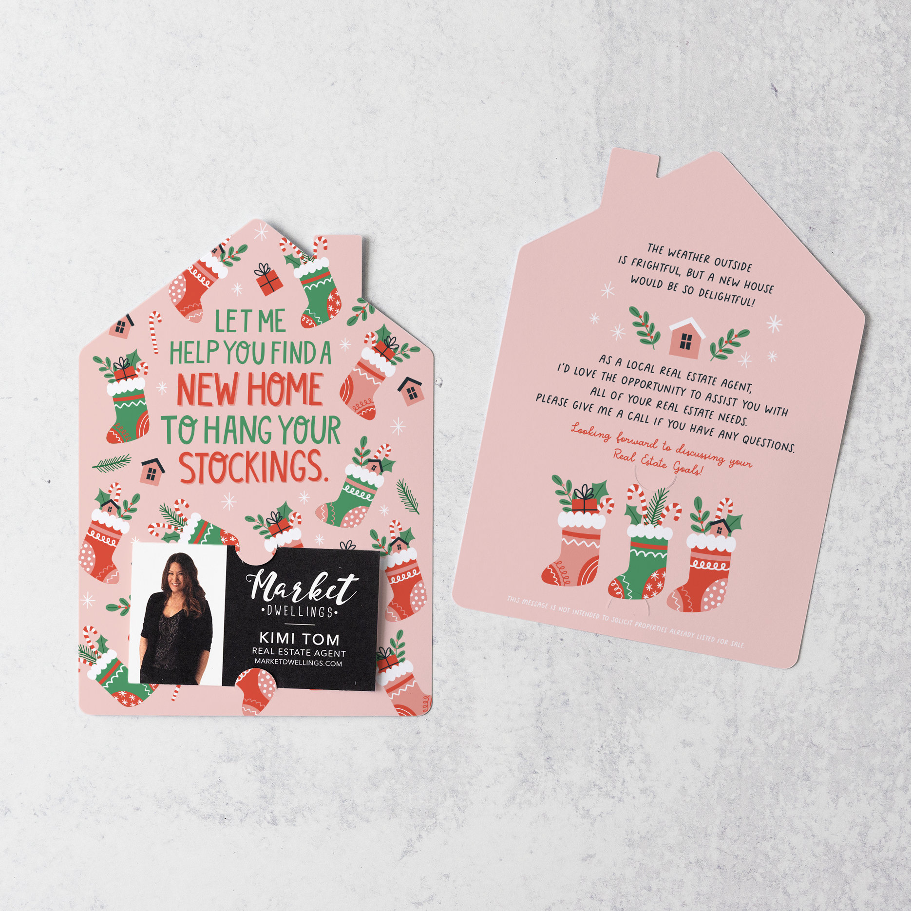 Set of Let Me Help You Find A New Home to Hang Your Stockings. - Etsy