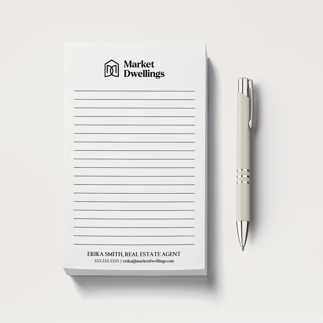Customizable | Logo Notepads | Real Estate Mortgage Insurance Pop by ...