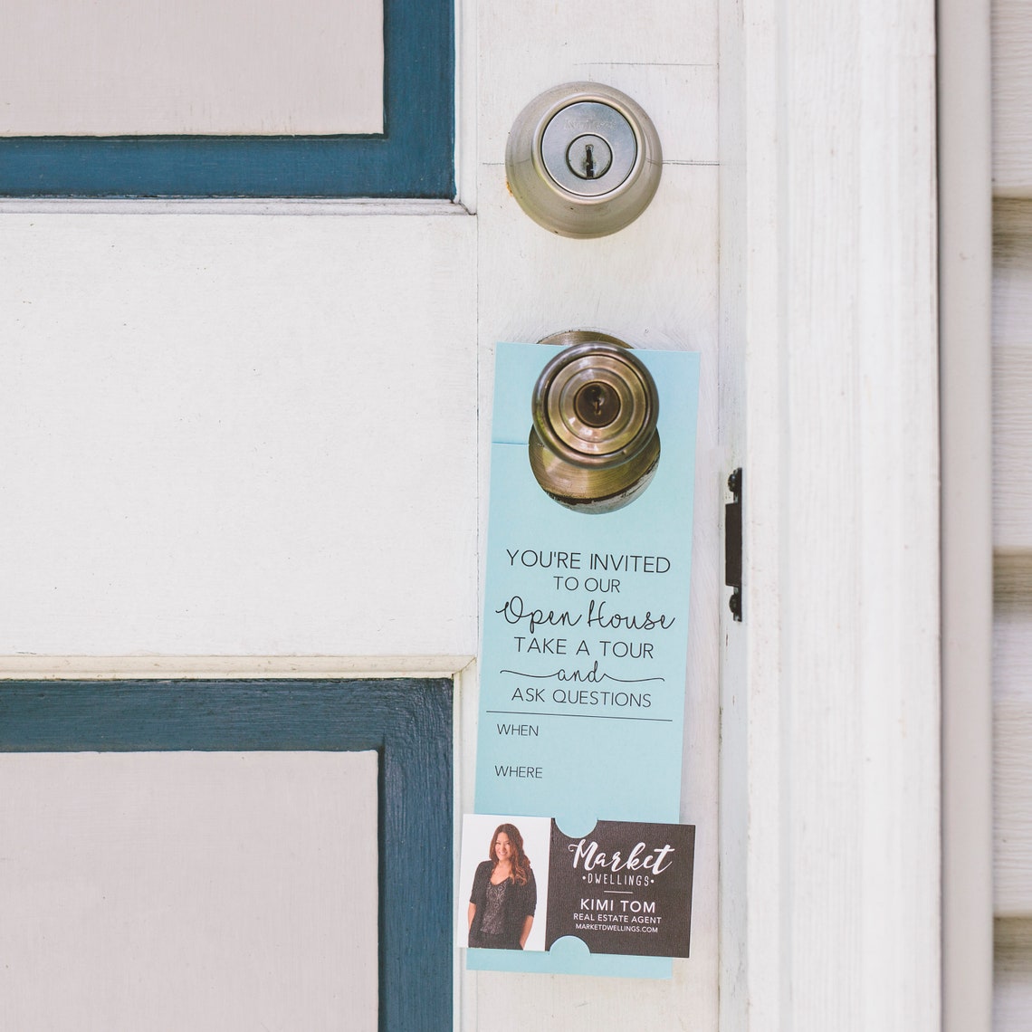 You're Invited to Our Open House Door Hanger Tags for Real - Etsy