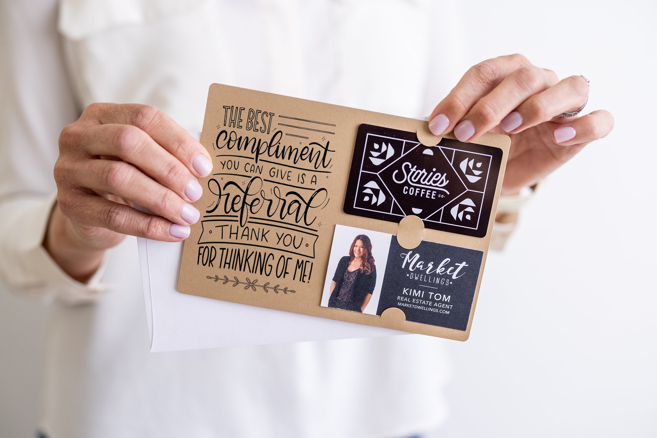 Set Of The Best Compliment You Can Give Is A Referral T Etsy