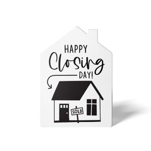 SET of Greeting Cards Happy Closing Day | Real Estate Agent Card | Home ...