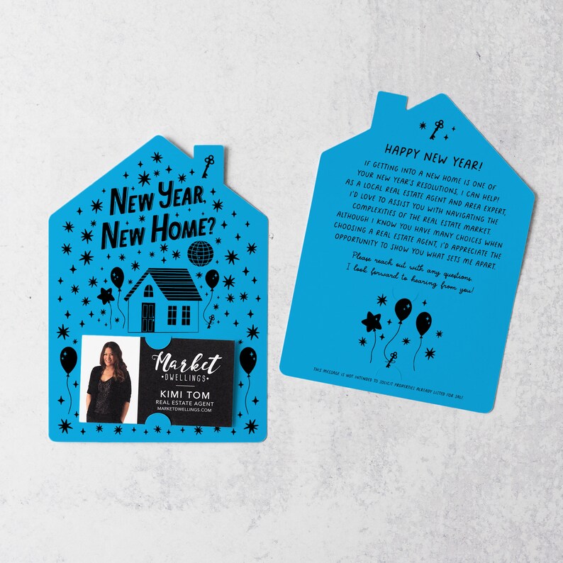 Set of New Year New Home Mailers Envelopes Included New - Etsy