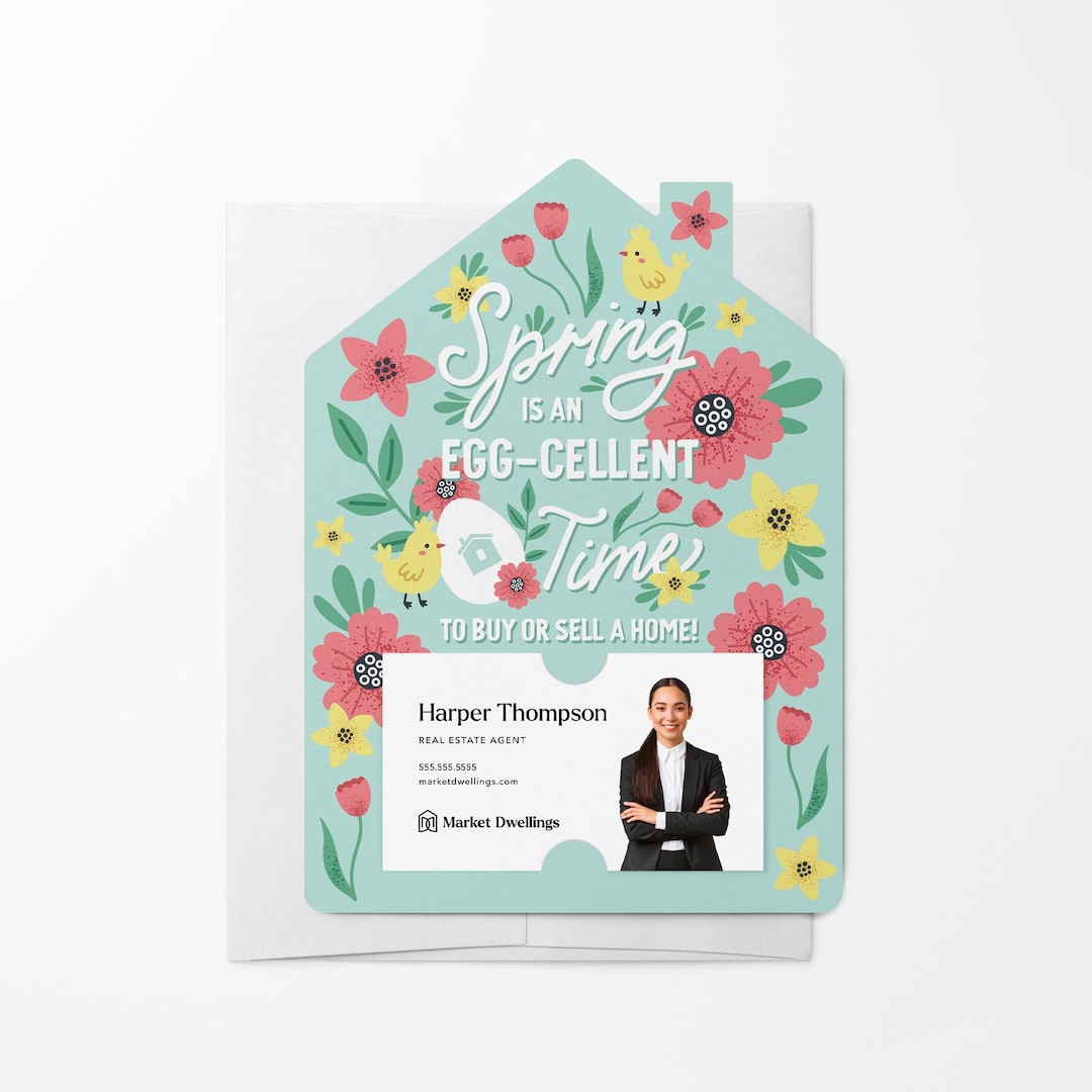 Set of Spring is an Egg-cellent Time to Buy or Sell A Home! Mailers ...