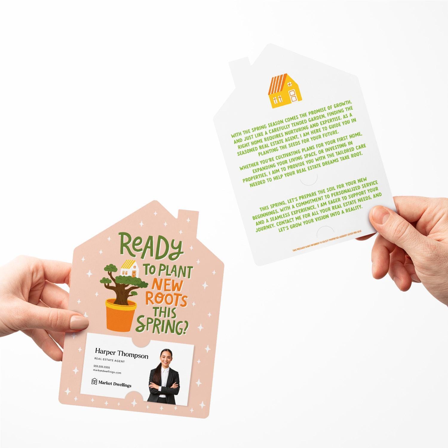 Set of Ready to Plant Your Roots This Spring? Mailers | Envelopes ...