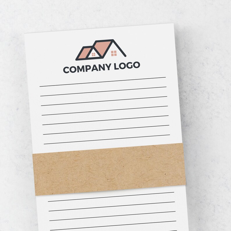 Customizable Logo Notepads Real Estate Mortgage Insurance - Etsy