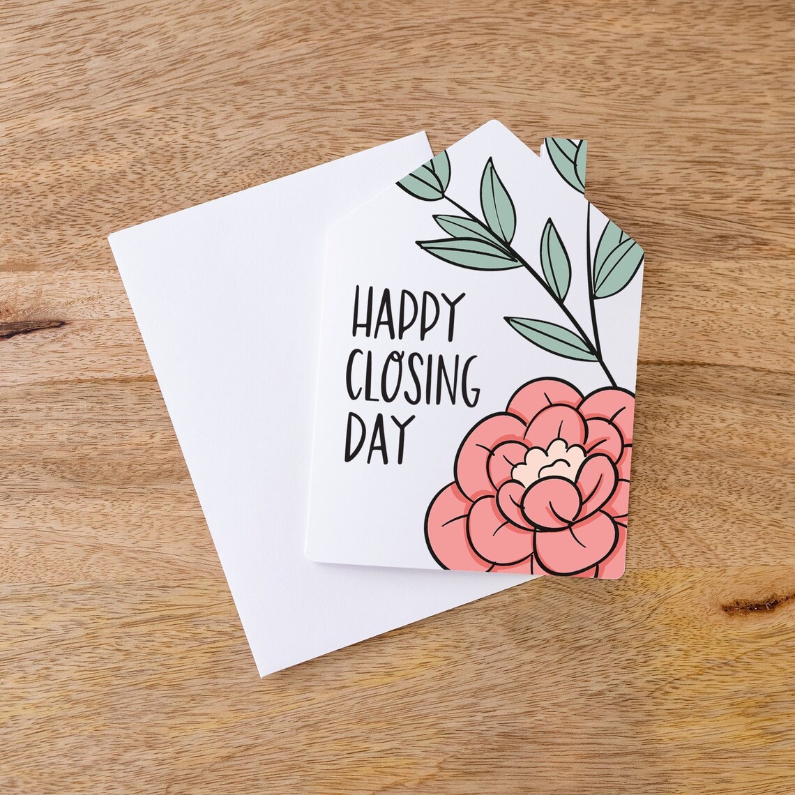 SET of Floral Happy Closing Day Greeting Cards W/envelopes - Etsy