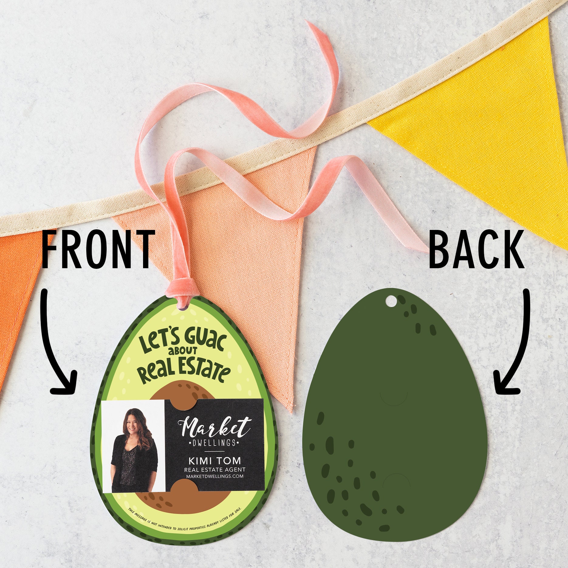 Let's Guac About Real Estate Gift Tags Avocado Guacamole - Etsy