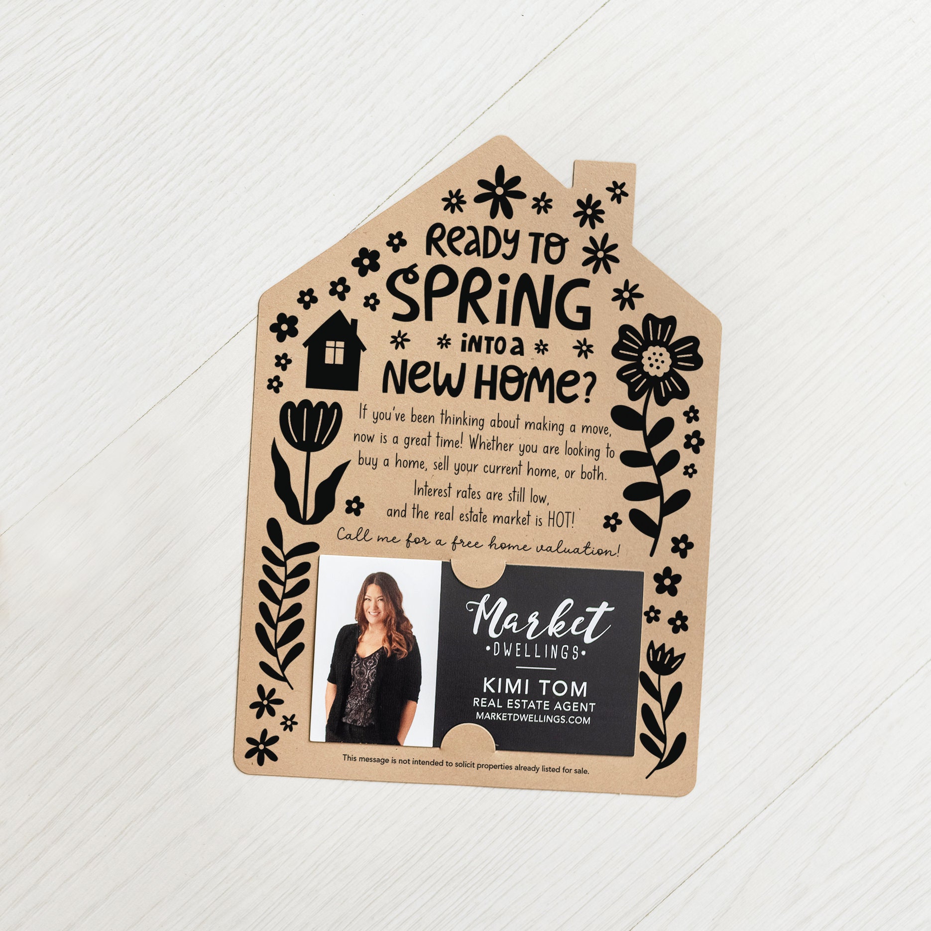 Set of Ready to Spring Into a New Home Mailers W/ Envelopes - Etsy