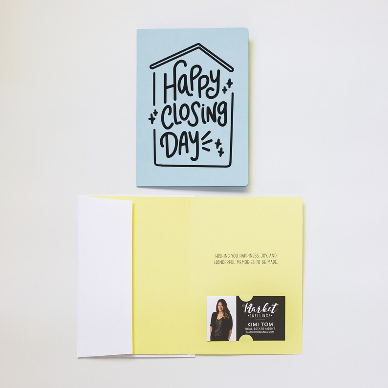 SET of Greeting Cards Happy Closing Day Real Estate Card - Etsy