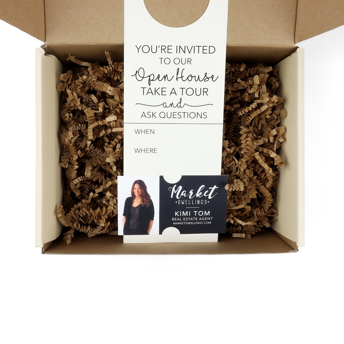 You're Invited to Our Open House Door Hanger Tags for Real - Etsy