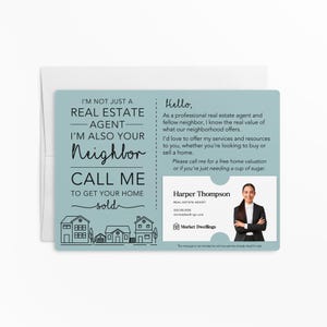 Set of I'm Not Just a Real Estate Agent, I'm Also Your Neighbor Mailer ...
