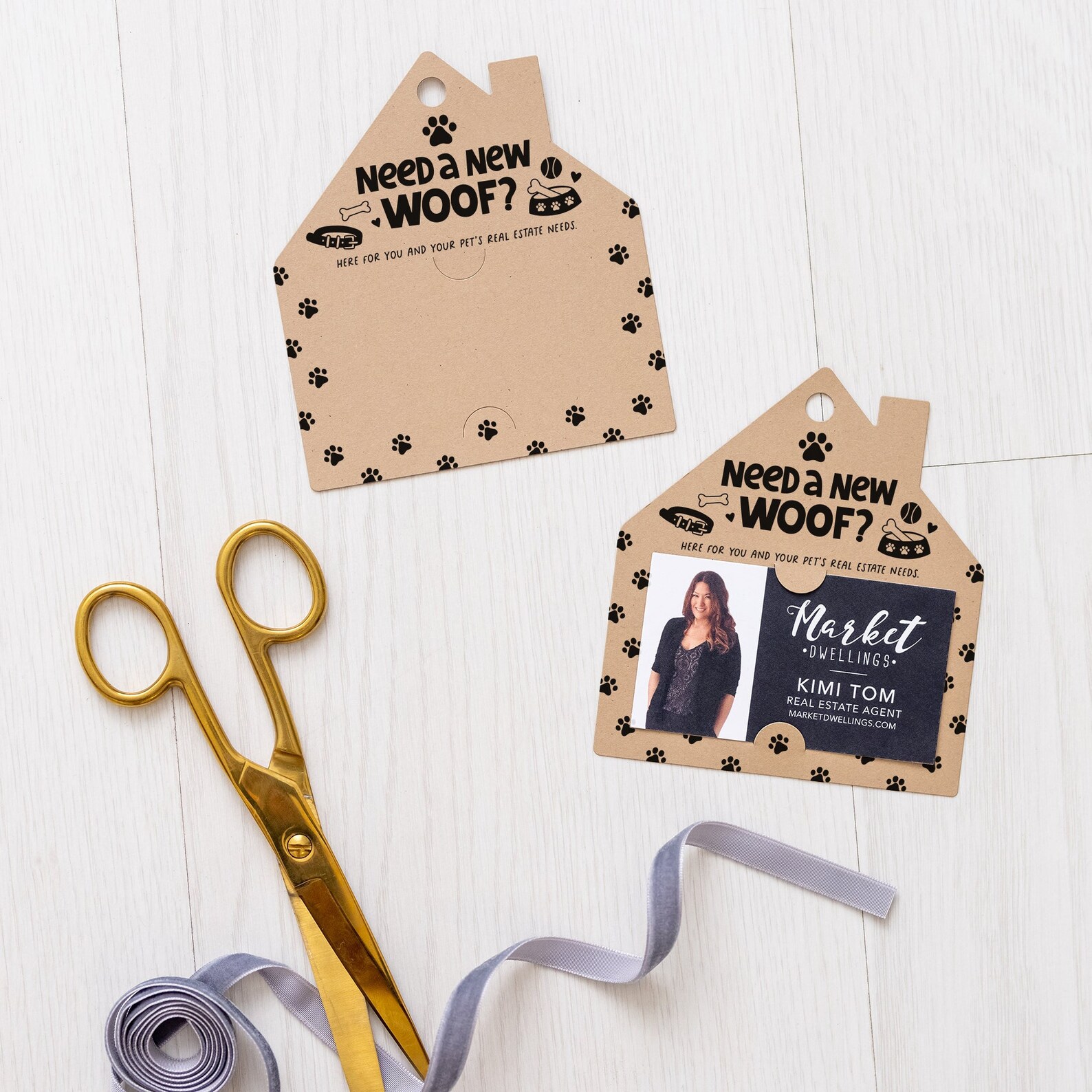 Need a New Woof Pop by Gift Tags Real Estate Agents Dog - Etsy