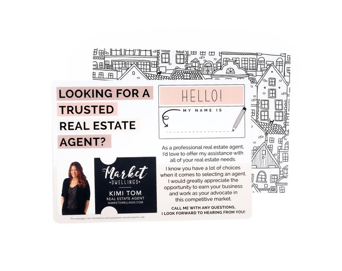 Looking for A Trusted Agent Real Estate Mailers Envelopes - Etsy