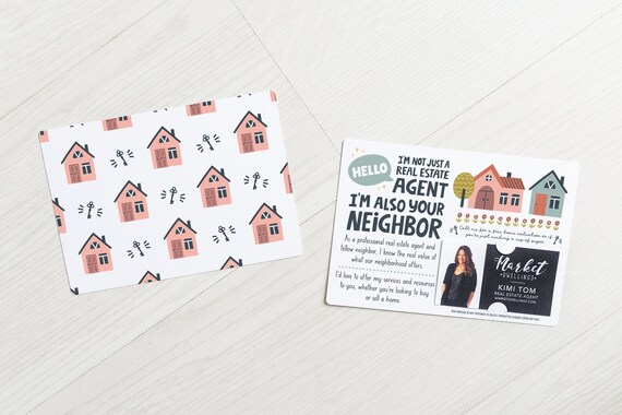 SET of I'm Not Just a Real Estate Agent I'm Also Your | Etsy