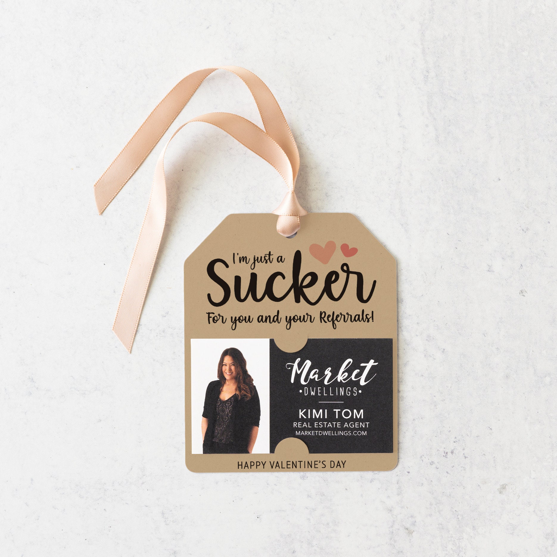 I'm Just a Sucker for You and Your Referrals Gift Tag - Etsy