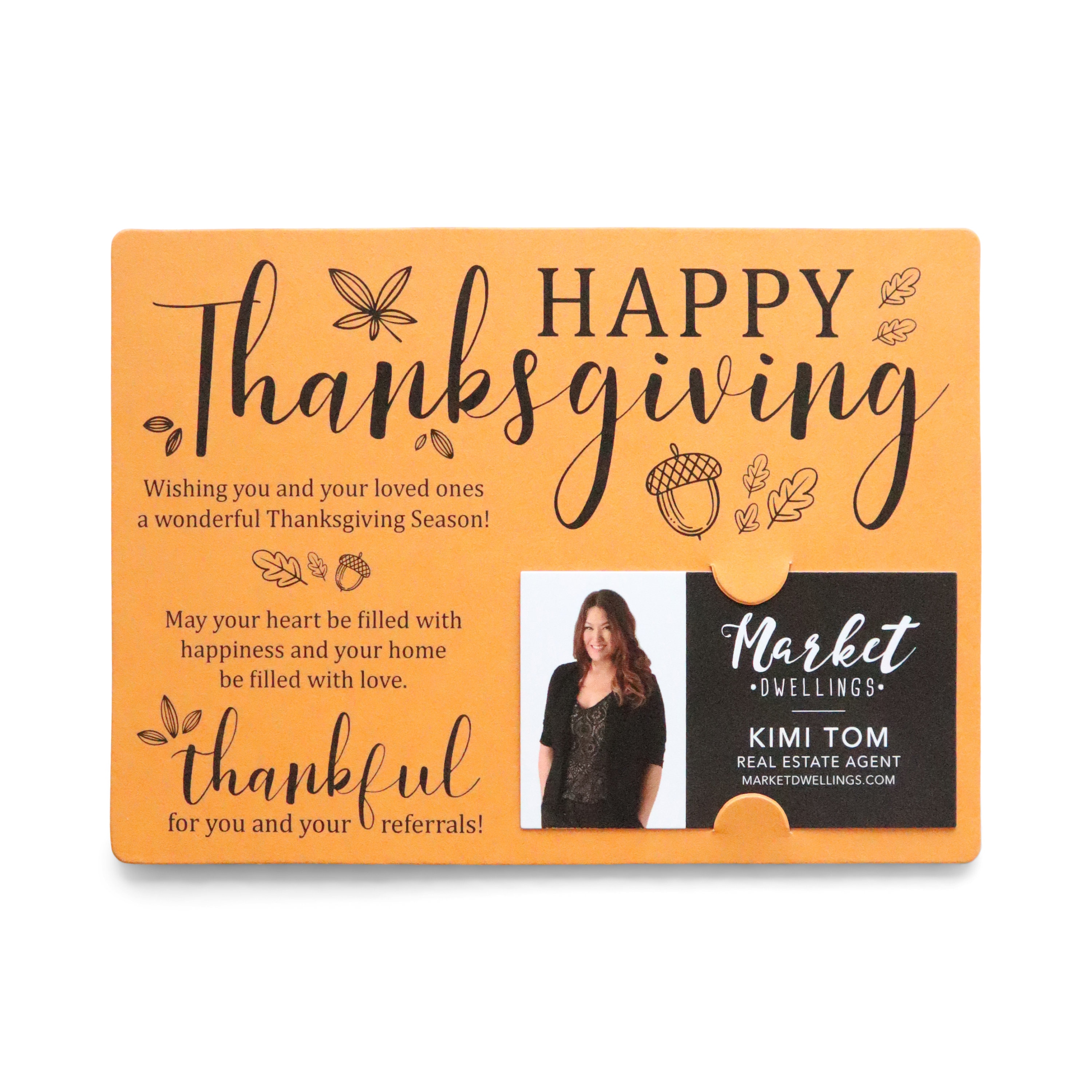 SET of Happy Thanksgiving Mailer With Envelopes Mailer - Etsy