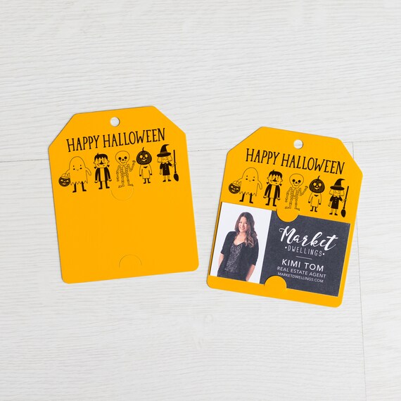 Happy Halloween Pop by Gift Tags Halloween Insurance - Etsy