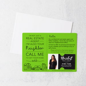 Set of I'm Not Just a Real Estate Agent, I'm Also Your Neighbor Mailer ...