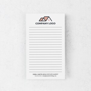Customizable Logo Notepads Real Estate Mortgage Insurance - Etsy