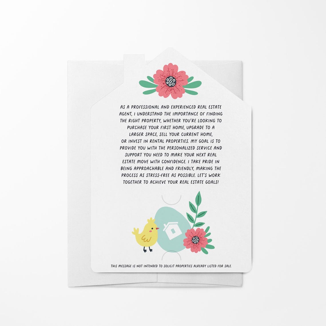 Set of Spring is an Egg-cellent Time to Buy or Sell A Home! Mailers ...