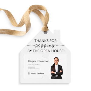 Popcorn Tags for Open House | Real Estate Agent Gifts | Promotional ...