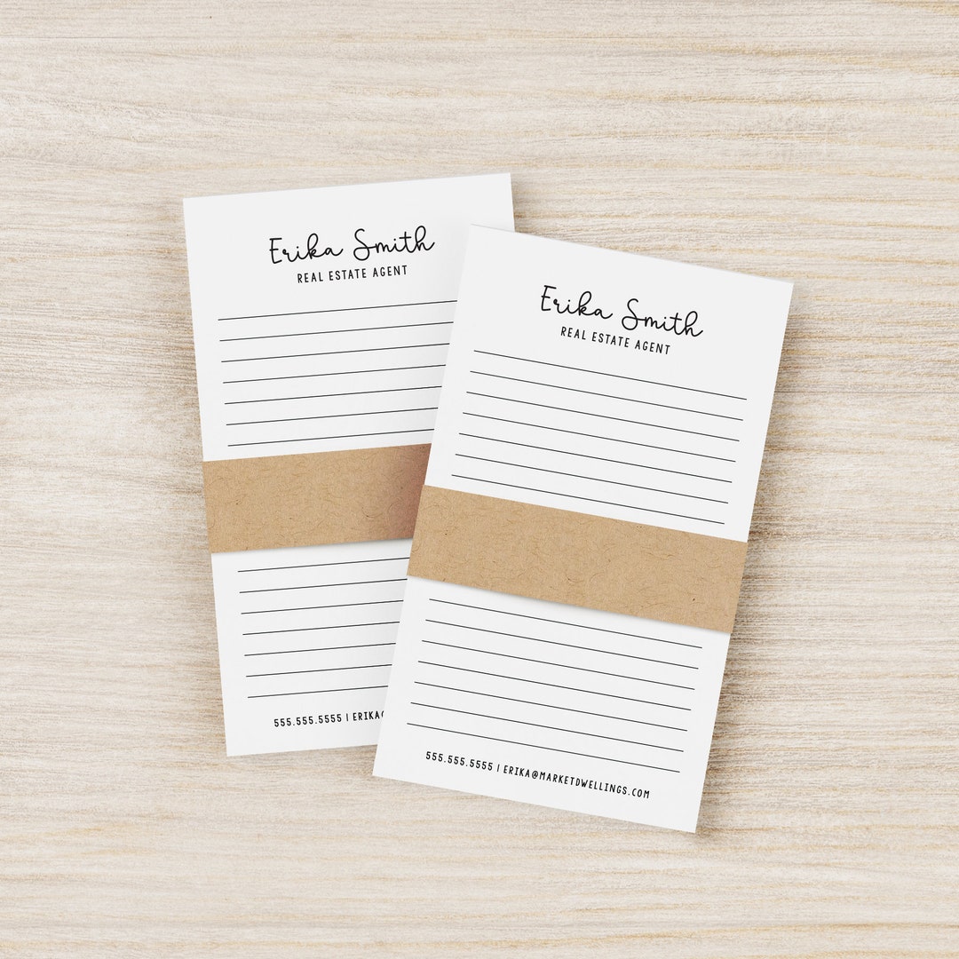 Customizable Branded Notepads Real Estate Mortgage - Etsy