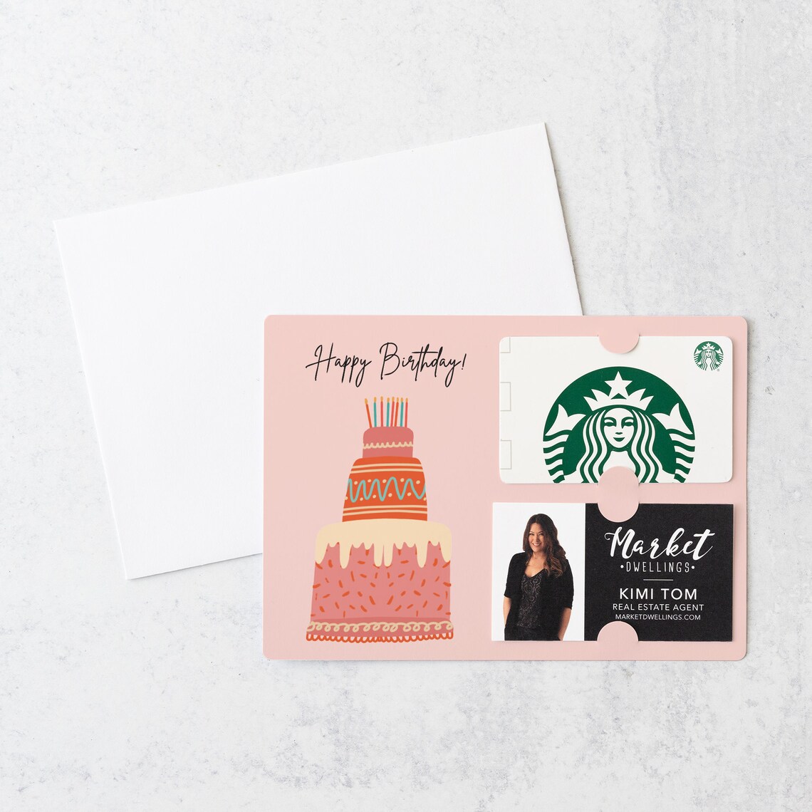 Set of Happy Birthday Mailers Insurance Mortgage Real Estate - Etsy