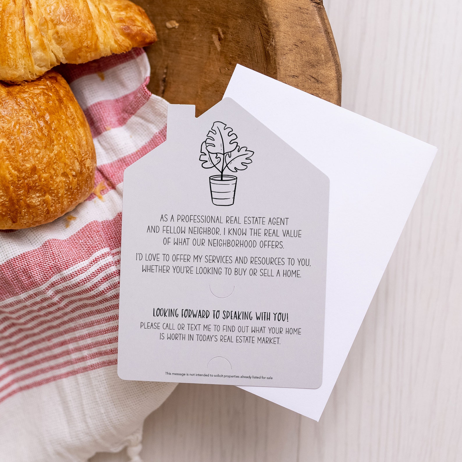 SET of Hey There Neighbor Real Estate Mailers W/envelopes - Etsy