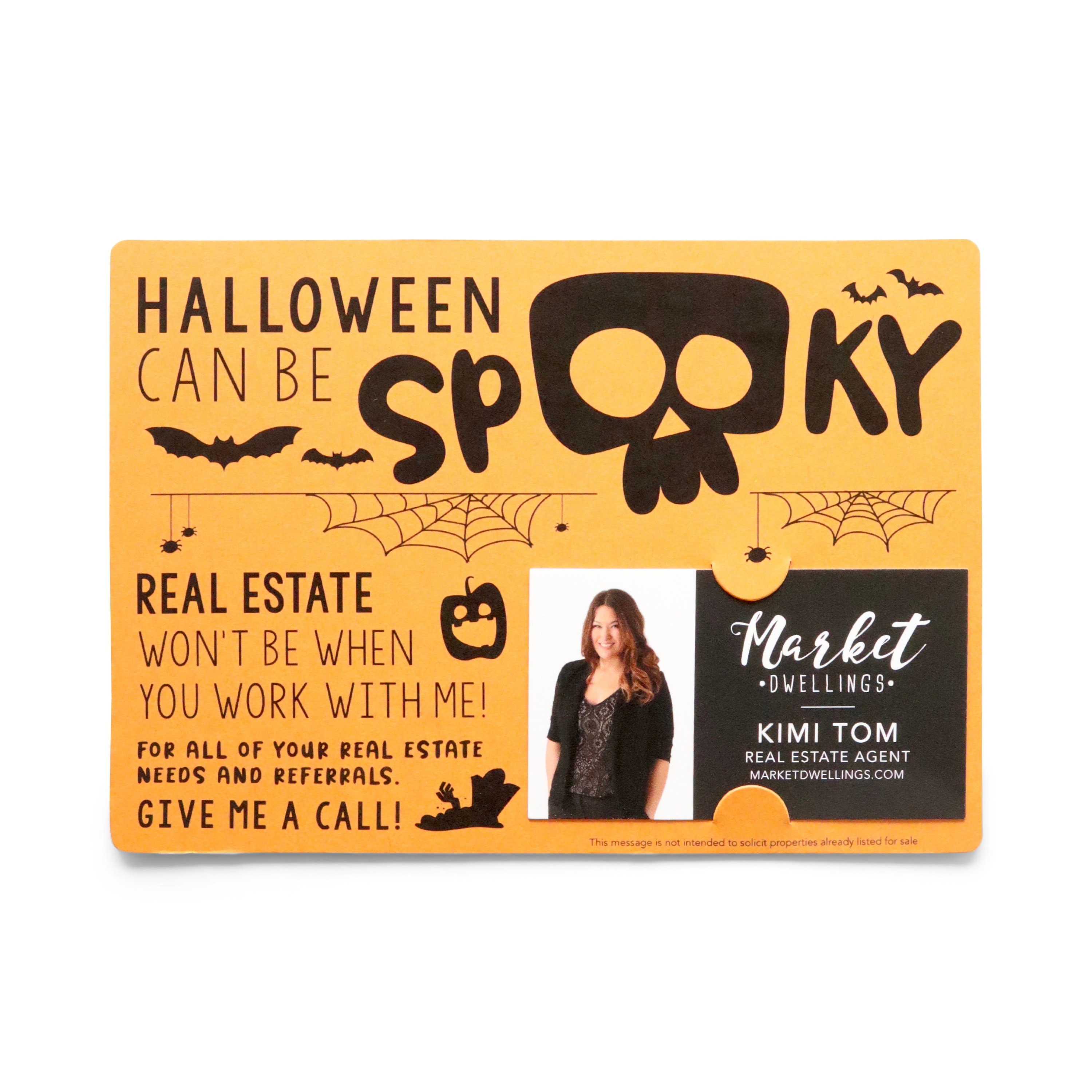 SET of halloween Can Be Spooky Real Estate Agent - Etsy