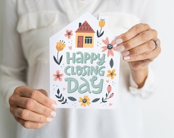 SET of Happy Closing Day Greeting Cards W/ Envelopes Real - Etsy