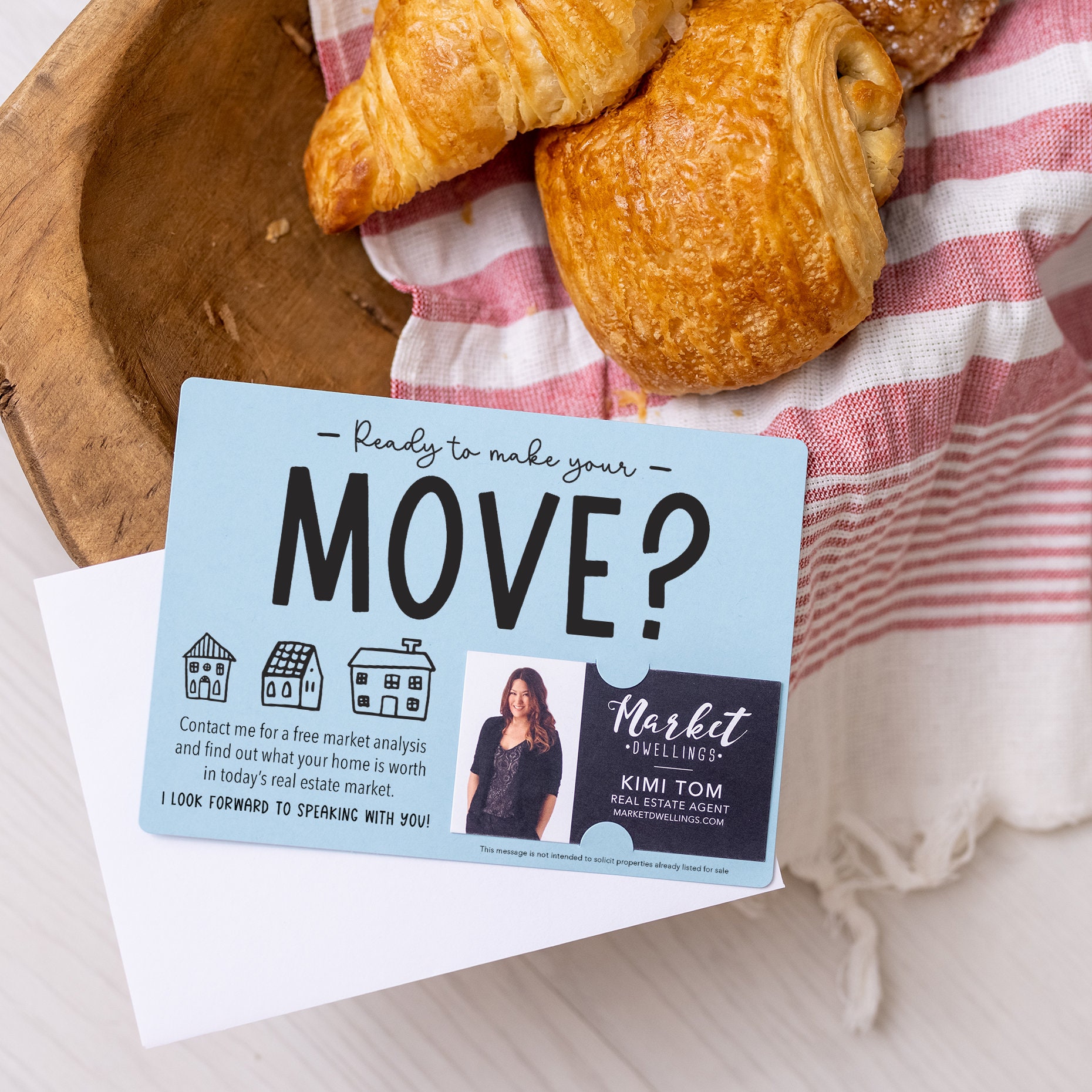 SET of Ready to Make Your Move Mailer W/envelopes Real - Etsy