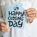 SET of Happy Closing Day Greeting Cards W/envelopes Real Estate Card ...
