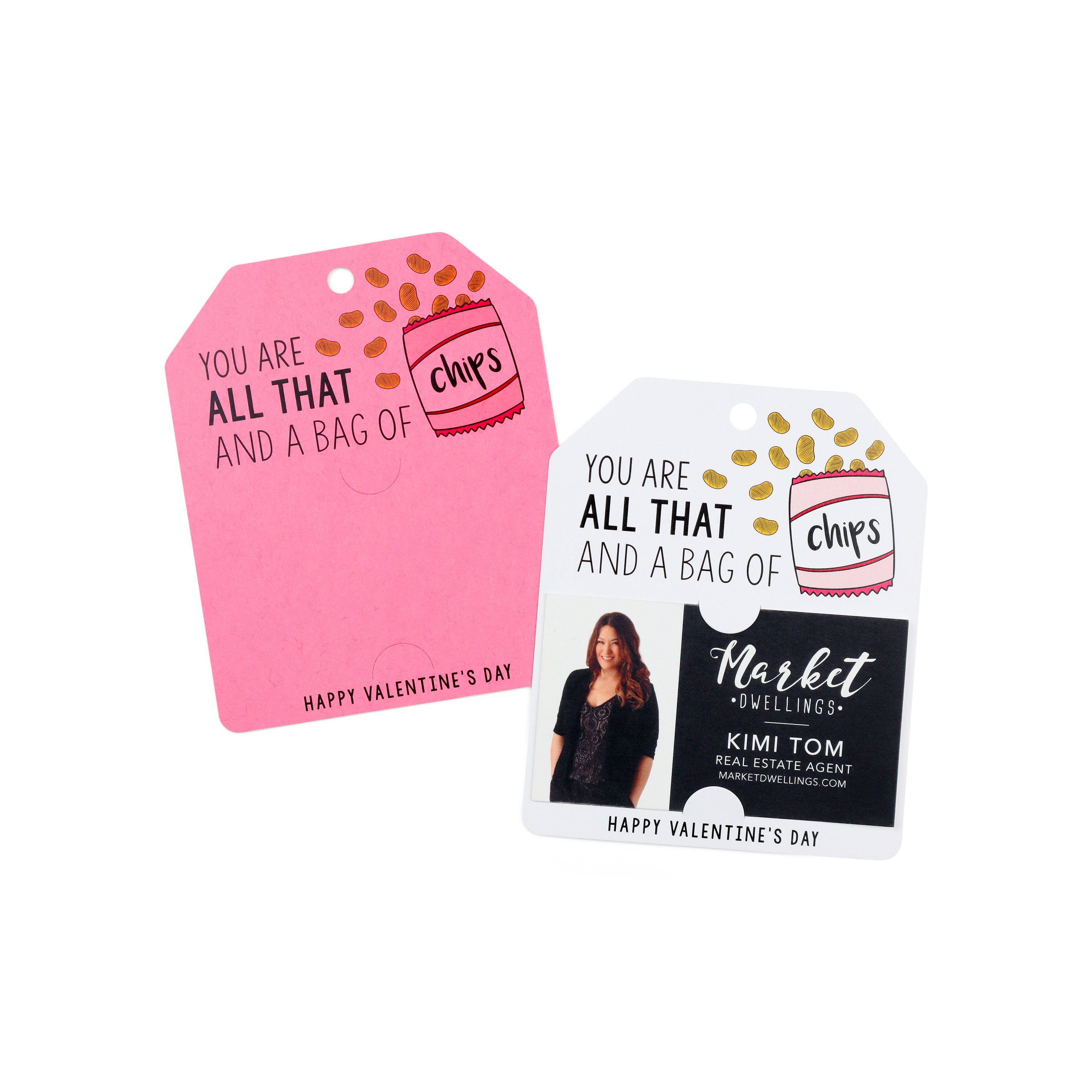 You Are All That and A Bag of Chips Gift Tag Valentine's | Etsy